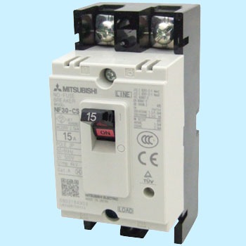 NF30-CS 2P 20A WW ノーヒューズ遮断器 NF-CSシリーズ(経済品) 1台 三菱電機 【通販モノタロウ】 06880142