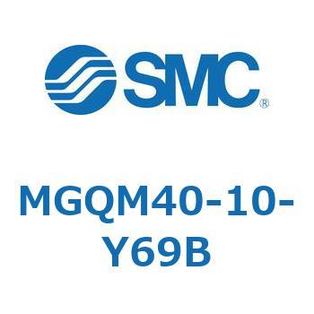 ガイド付薄形シリンダ (MGQM40-1～) SMC ガイド付シリンダ 【通販モノタロウ】