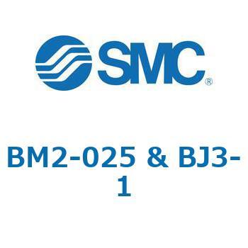BM2-025 & BJ3-1 SMC， ， 取り付けブラケット 取り付けブラケット LDZBシリーズ 1個 SMC 【通販モノタロウ】