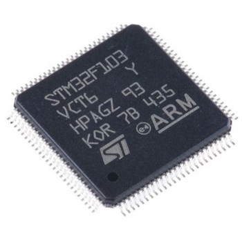 STM32F103VCT6 STMicroelectronics マイコン STM32F1， 100-Pin LQFP STM32F103VCT6 1セット(90個) STMicro 【通販 ...