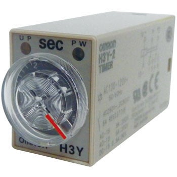 H3Y-2 AC100-120 5S ソリッドステート・タイマ H3Y-2 1個 オムロン(omron) 【通販モノタロウ】