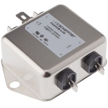 FN2030B-3-06 Schaffner EMIフィルタ 単相 3A シャーシーマウント 330nF 14 mH 0.002 mA ...