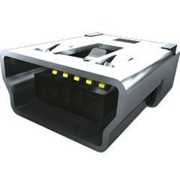 MUSB-05-S-AB-SM-A Samtec USBコネクタ Mini， メス 表面実装 MUSB-05-S-AB-SM-A 1袋 ...