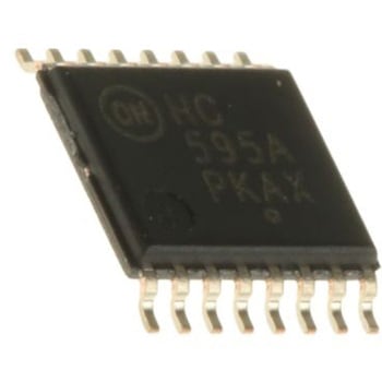 MC74HC595ADTG onsemi シフト レジスタ MC74シリーズ 8ステージ シフトレジスター 単方向， 16-Pin TSSOP ...