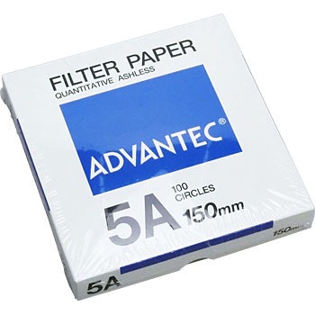 円形定量ろ紙 No.5A ADVANTEC 定量ろ紙 【通販モノタロウ】