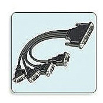 4ポート DB37オス to 接続ケーブル 30cm CBL-M37Mシリーズ MOXA USBケーブル 【通販モノタロウ】