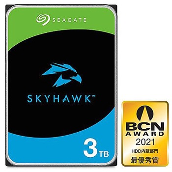 ST3000VX015 SkyHawk HDD 3.5inch SATA 6Gb/s 5400RPM 256MB 512E STシリーズ 1個 ...