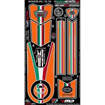 TANK PAD/FRONT FENDER KIT MOTO GRAFIX (モトグラフィックス) バイクカスタムパーツ 【通販モノタロウ】