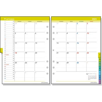 WAR2350 23手帳リフィル キーワード (A5) 月間4 レイメイ藤井 幅154mm高さ210mm 1冊 WAR2350 - 【通販モノタロウ】