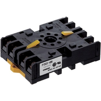 P2CF-08 共用ソケット 丸形ソケット P2CF(表面接続) 1個 オムロン(omron) 【通販モノタロウ】 06299422