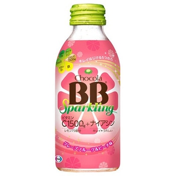 エーザイ チョコラBBスパークリング グレープフルーツ&ピーチ 140mlx6 1セット(140mL×6個) エーザイ 【通販モノタロウ】
