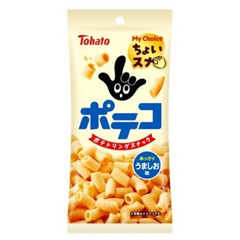 東ハト ちょいスナポテコ うましお味 40gx6 1セット(40g×6個) 東ハト 【通販モノタロウ】