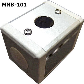 MNB-101 アルミBOX 穴加工品 1台 SUS(エスユーエス) 【通販モノタロウ】