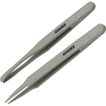 No.20 ファイバーピンセット 2Pcs 1セット(2個) GISUKE(タカギ) 【通販モノタロウ】
