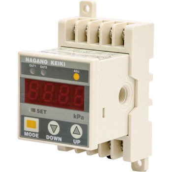 GC62-221-40N20 -0.5~0.5KPa デジタル微差圧計 形番：GC62 1個 長野計器 【通販モノタロウ】