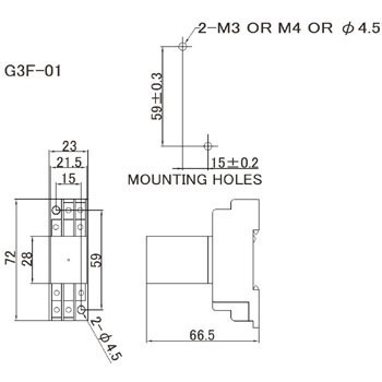 ソリッドステート・リレー G3F/G3FD オムロン(omron) 【通販モノタロウ】