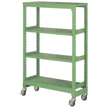 中量キャスターラック 40支柱タイプ MKSタイプ 扶桑金属工業 キャスター付ラック 【通販モノタロウ】