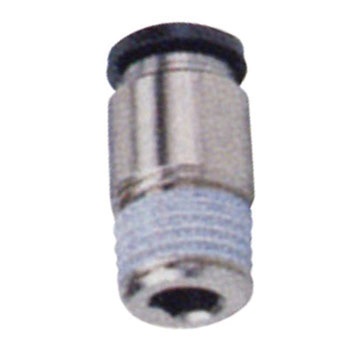 POC6-M6 チューブフィッティング 六角穴付ストレート 1個 ピスコ(PISCO) 【通販モノタロウ】