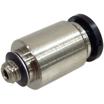 POC6-M5 チューブフィッティング 六角穴付ストレート 1個 ピスコ(PISCO) 【通販モノタロウ】