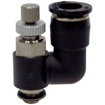 JSS6-M5A スピードコントローラフリータイプメーターアウト ピスコ(PISCO) チューブ外径6mmねじ径M5 - 【通販モノタロウ】