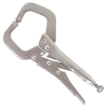 ERC-150 C型ロッキングプライヤー 1個 E-Value 【通販モノタロウ】 09241933