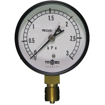 BL-B-AT3/8G75×3kPa 微圧計Φ75(チャンバー式) TOKO(東洋計器興業) 接続ねじ 3/8G(PF)、寸法A 78mm 1台 - 【通販モノタロウ】 09492664