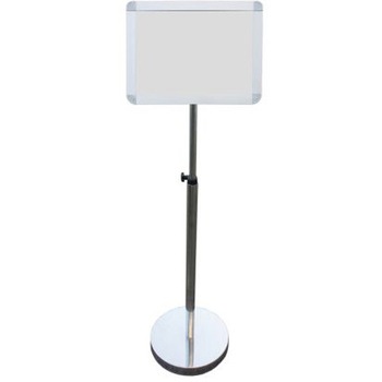 284-7169 Telescopic information post with A4 sign 1個 RS PRO 【通販モノタロウ】