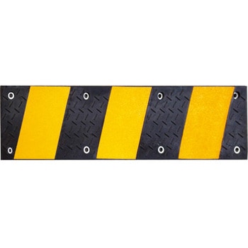 284-7244 Rubber gate ramp - black/yellow 1個 RS PRO 【通販モノタロウ】