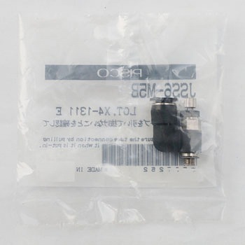 JSS6-M5B スピードコントローラフリータイプメーターイン ピスコ(PISCO) メートルねじ ガスケット付き チューブ外径6mm - 【通販モノタロウ】