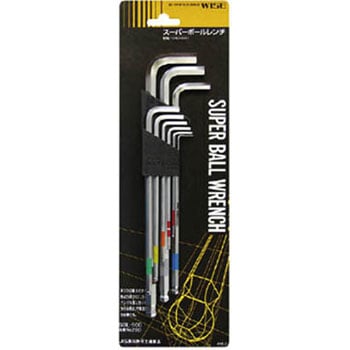 SBL-900 スーパーボールレンチセット 1セット(6個) WISE(若穂囲製作所) 【通販モノタロウ】