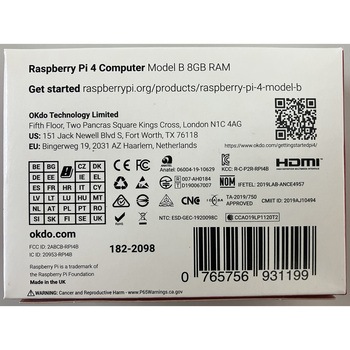 Raspberry Pi 4 Computer Model B OKdo版 Raspberry Pi 産業用PC本体 【通販モノタロウ】