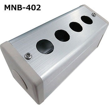 MNB-402 アルミBOX 穴加工品 1台 SUS(エスユーエス) 【通販モノタロウ】