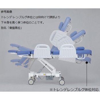 移動式検査処置台 Grace グレイス ハンドスイッチ・フットスイッチ バッテリー付 TR-B02-Wシリーズ ナビス(アズワン) その他医療 ...