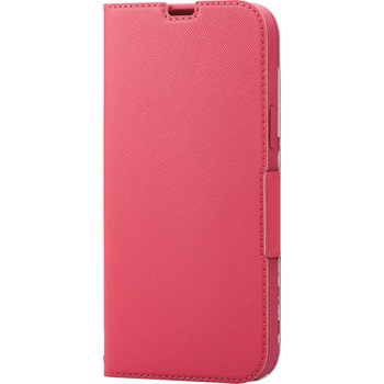 iPhone14 Plus ケース カバー レザー 手帳型 マグネット 耐衝撃 衝撃吸収 軽量 薄型 エレコム iPhoneケース 【通販モノタロウ】