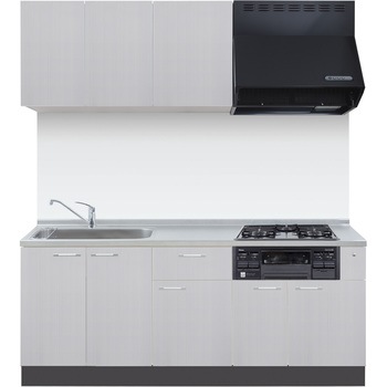 システムキッチン ソエラⅢシリーズ 間口195cm(2口IH+1口ラジエントヒーター(グリル付き)) イースタン工業 【通販モノタロウ】