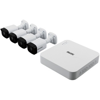 CNE3SZ41 ネットワークカメラ4台+4chレコーダーセット 200万画素 H.265+対応 2TB DXアンテナ 防塵防水性能IP67 映像出力HDMI/VGA - 【通販モノタロウ】