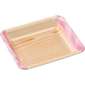 17-30 絹木目ピンク FLB-A 1ケース(100枚×15袋) エフピコ 【通販モノタロウ】