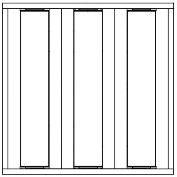 一体型LEDベースライト スクエアシリーズ スクエア光源タイプ 埋込型 格子タイプ 点灯ユニット【受注生産品】 Panasonic ...
