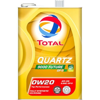 QUARTZ 9000 FUTURE 0w20 1ケース(4L×6缶) TOTAL 【通販モノタロウ】