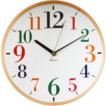 HIC-004 インテリア木枠掛時計 保土ヶ谷電子販売 ナチュラル色 連続秒針タイプ - 【通販モノタロウ】