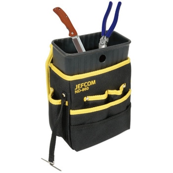 ND-860-CS4 電工キャンバスハイポーチ(ケースインセット) 1セット DENSAN(デンサン/ジェフコム) 【通販モノタロウ】