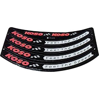 KS-STICK-RIM-B12 KOSO リムステッカー 1枚 KOSO 【通販モノタロウ】