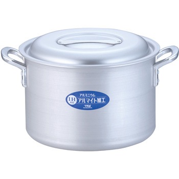 45781 TKG IHアルミ 半寸胴鍋(目盛付)30cm 1個(1個) cotta 【通販モノタロウ】