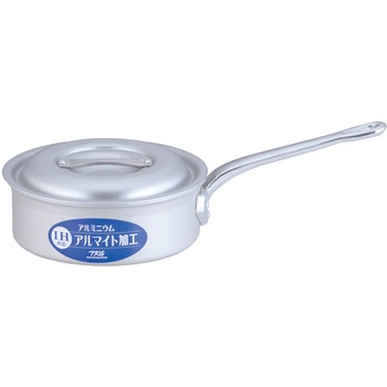 45798 TKG IHアルミ 浅型片手鍋18cm 1個(1個) cotta 【通販モノタロウ】