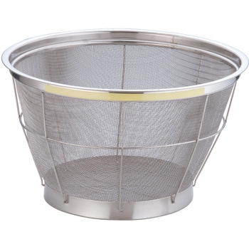 45929 TKG NEWマンモス カラー 深型ざる33cm イエロー 1個(1個) cotta 【通販モノタロウ】