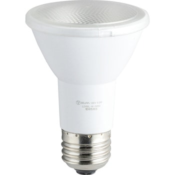 LDR6L-W-G053 LED電球 ビーム球形 1個 ELPA 【通販モノタロウ】