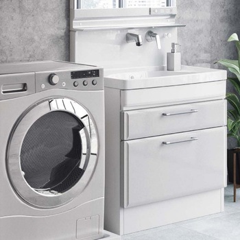 S-UEDP060HXA(UEULA-1 + K37610J-2TKN ホーロー洗面化粧台 オンディーヌ (洗面下台+水栓) タカラスタンダード 間口600mm - 【通販モノタロウ】