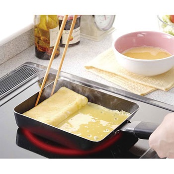 33846 ファイバーライン 玉子焼 IH対応 1個 下村企販 【通販モノタロウ】