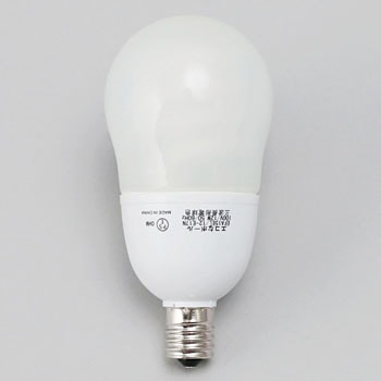 EFA15EL/12-E17N 電球形蛍光灯 エコなボール A形 E17 1個 オーム電機 【通販モノタロウ】 20087174