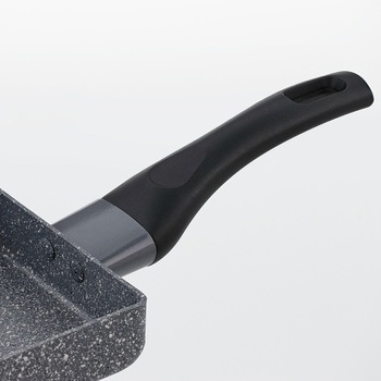 ND-3176 メガクオリティ マーブルストーン エッグパンIH ベストコ ダークグレー色 容量1.7L サイズ13×18cm ND-3176 - 【通販モノタロウ】